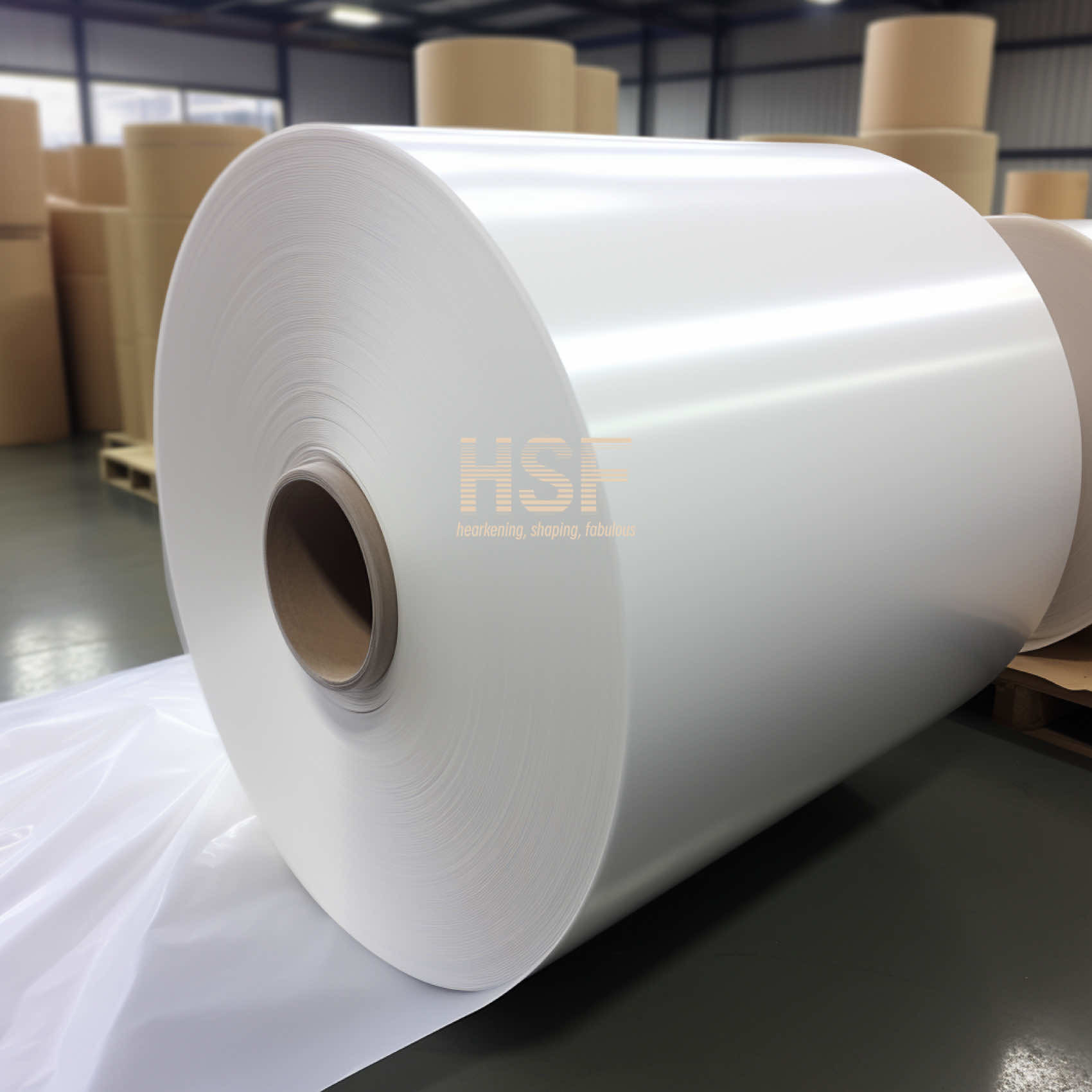 RoHS Translucent White Mono Oriented Polypropylene Film MOPP Film Width ...