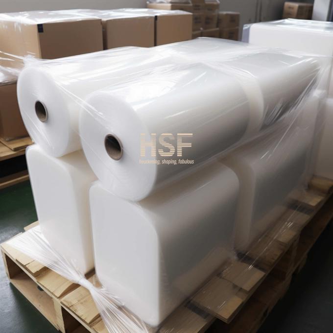 Opaque White 120 micron High Density Polyethylene Film Water And ...